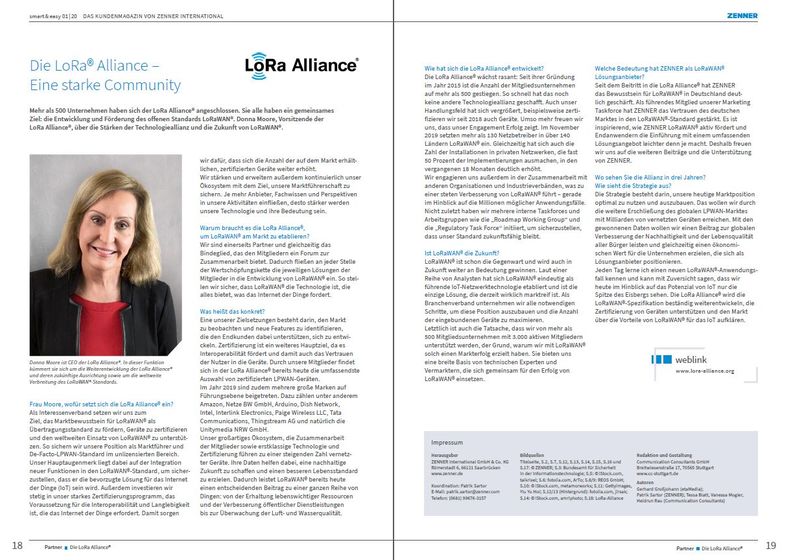 Die LoRa Alliance® – Eine starke Community - ZENNER